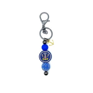 Beaded Key Chain Military Key Chain Silicone Beads Army Keychain ...