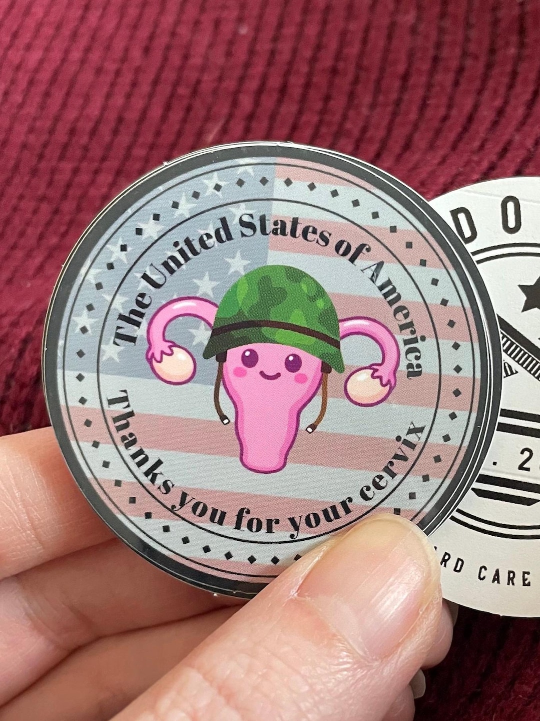 Thank You for Your Cervix, Dependa Stickers, Military Wife Humor, Milso ...