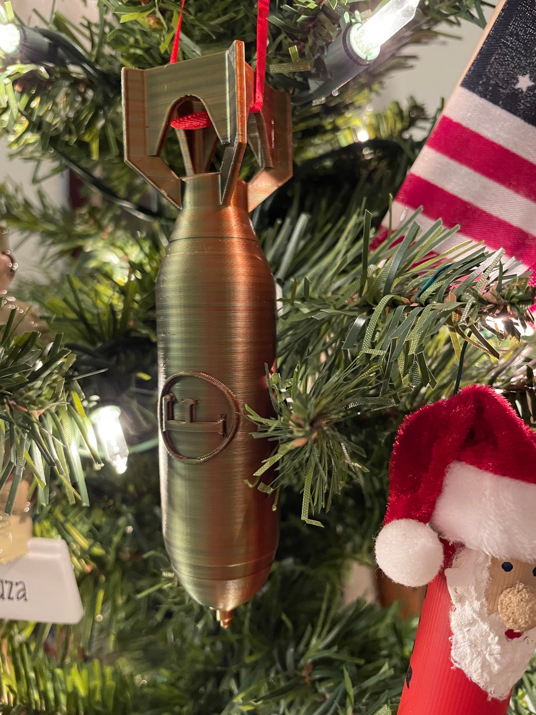 F-bomb Ornaments, Desk Decor, Gag Gift, Copper Gradient - Etsy