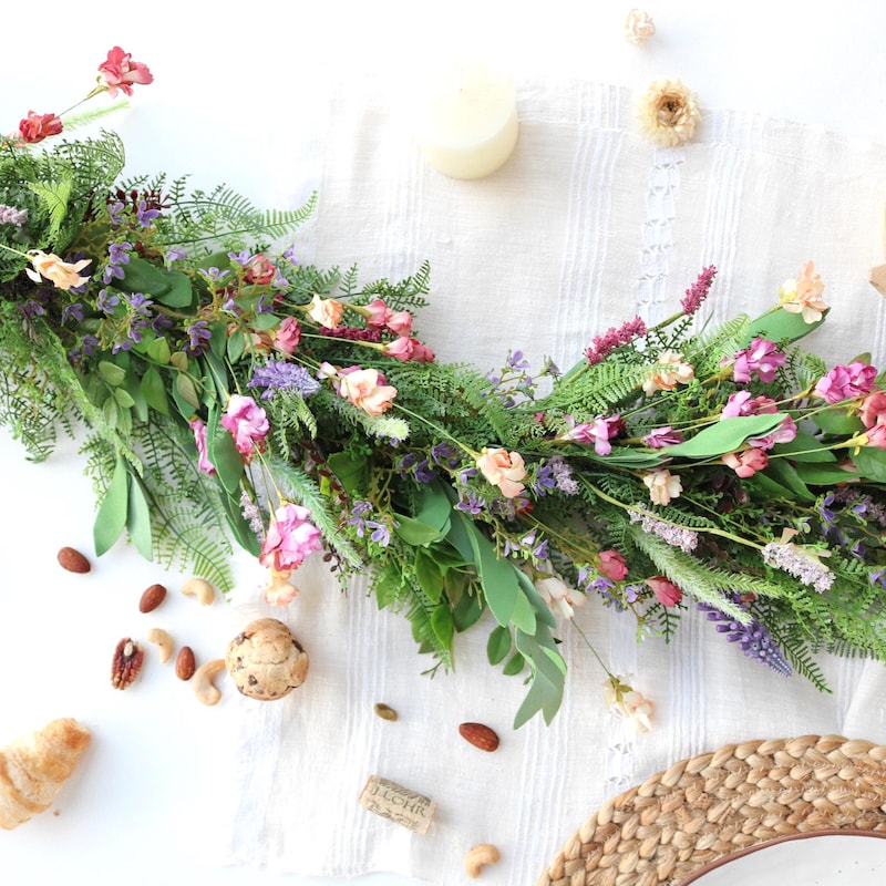 Wildflower Party Garland - Etsy