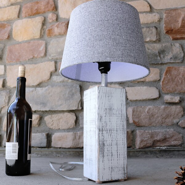 Small Wood Lamp - Etsy
