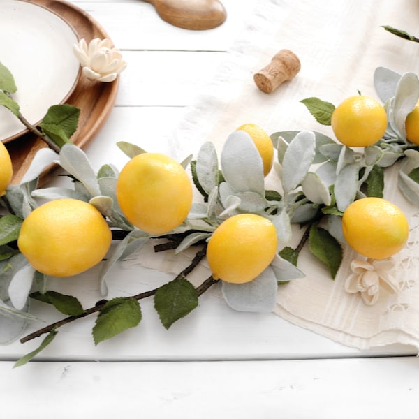 Lemon Garland - Etsy