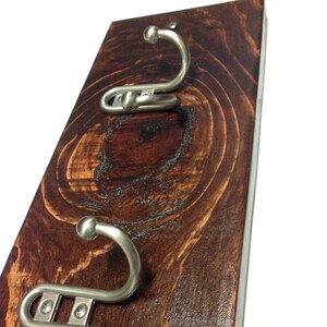 Rustic Coat Hooks Rack Wood Coat Rack Wall Mounted Decor - Etsy