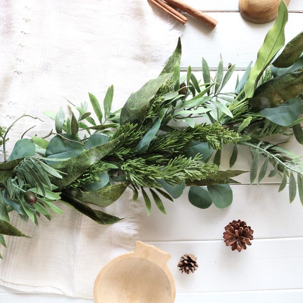 Olive Leaf Garland - Etsy