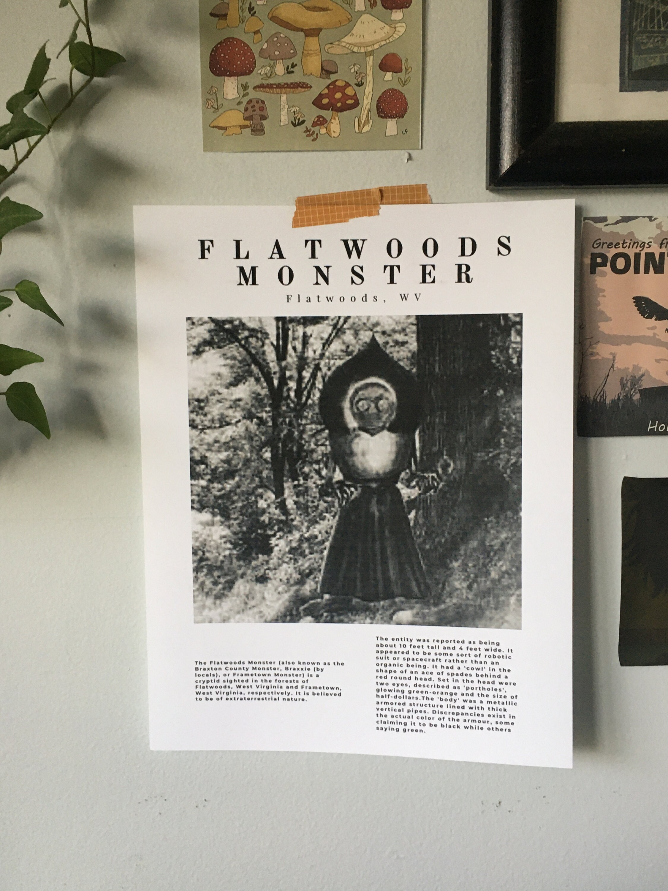 Minimalistic Cryptid Prints instant Download - Etsy