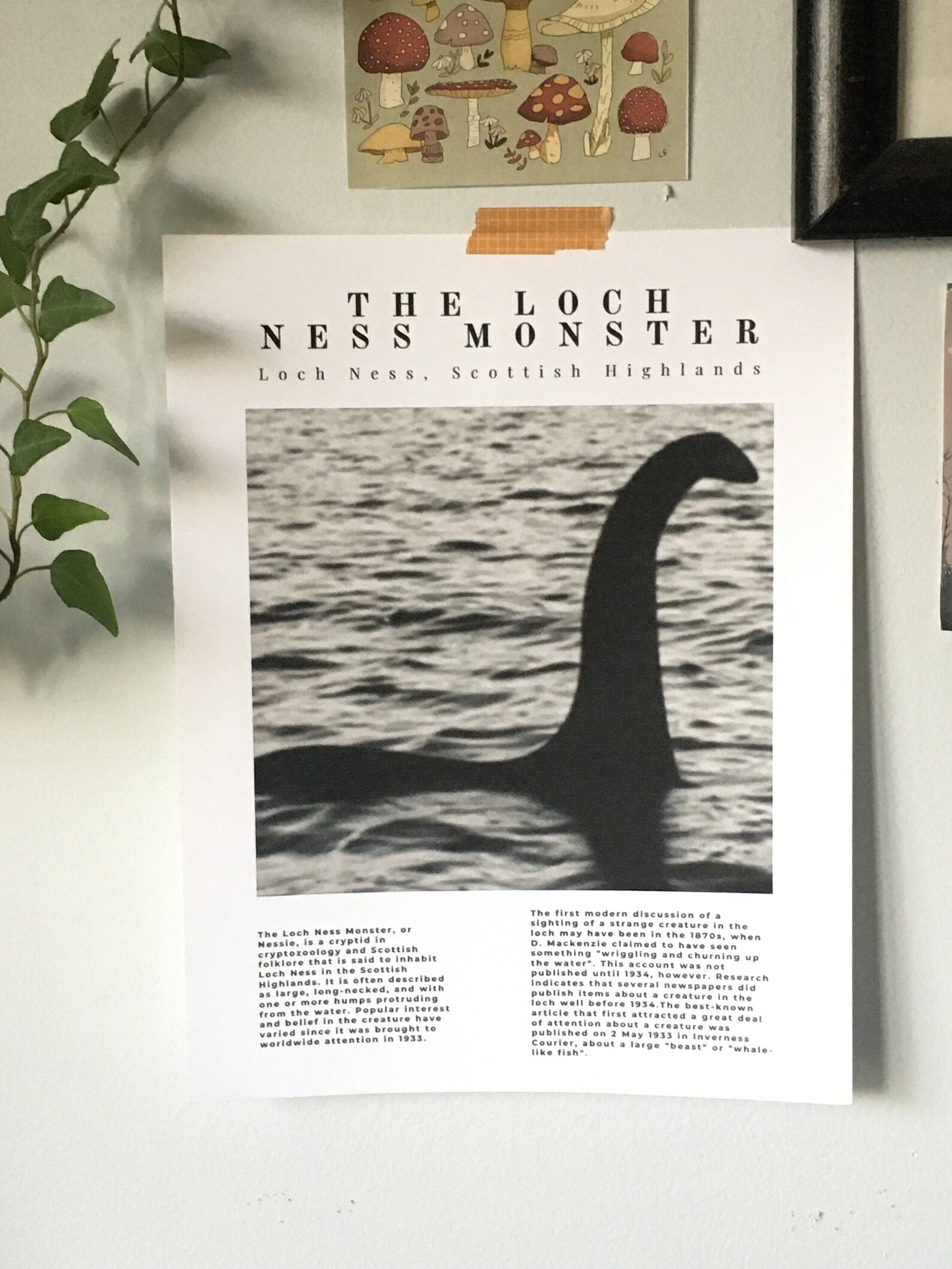 Minimalistic Cryptid Prints instant Download - Etsy