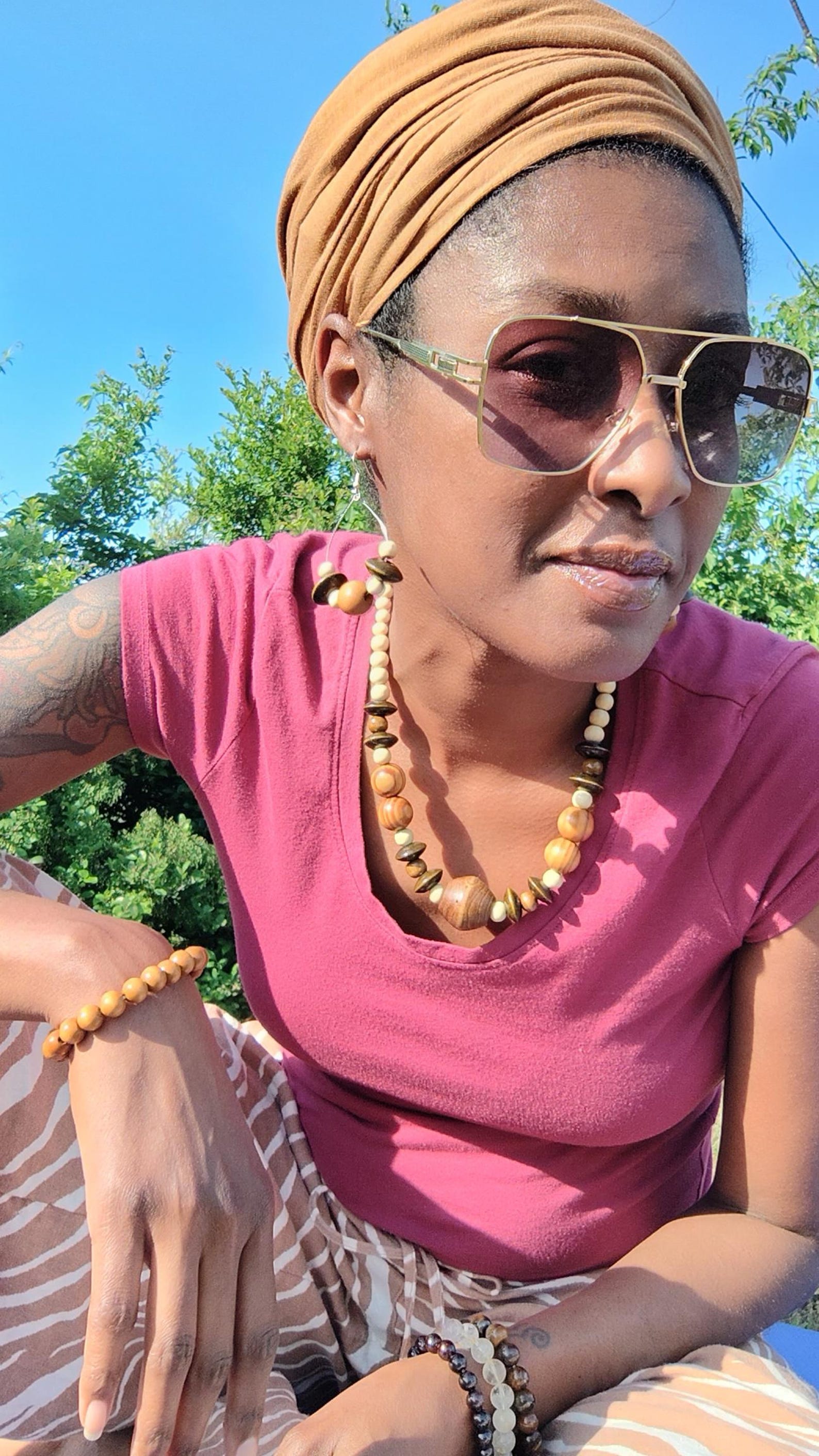 Multi Bead Necklace Set - Etsy