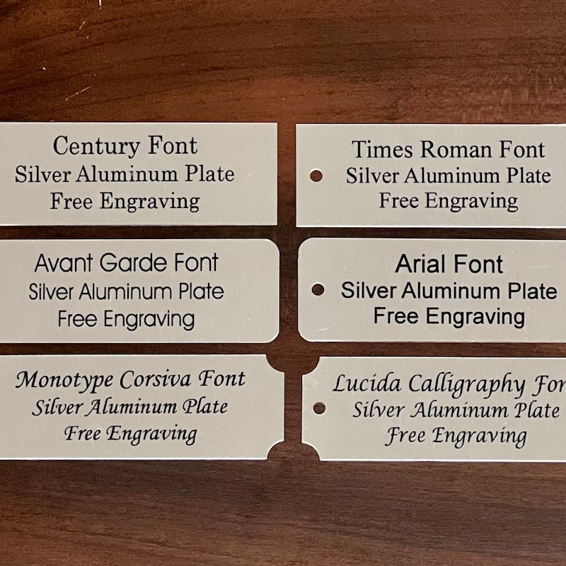 Trophy Engraving Name Plate - Etsy
