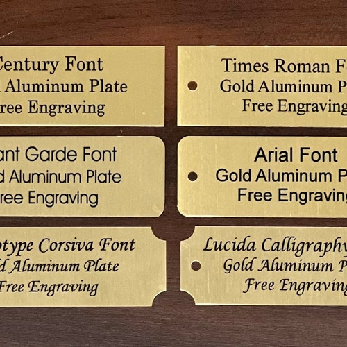 Oval Aluminium Trophy Plate Plaques Measures 86 X 41 Mm - Etsy