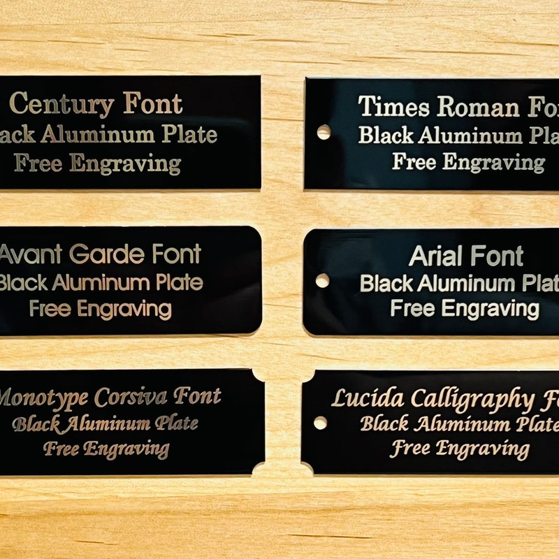 Engraved Metal Sign - Etsy