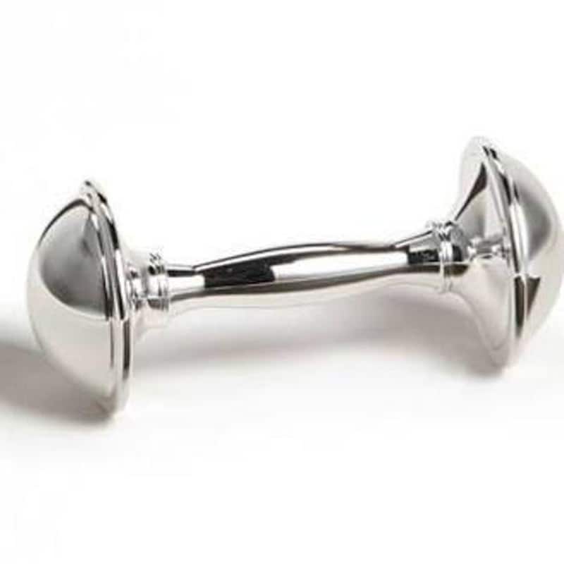 Silver Rattle - Etsy