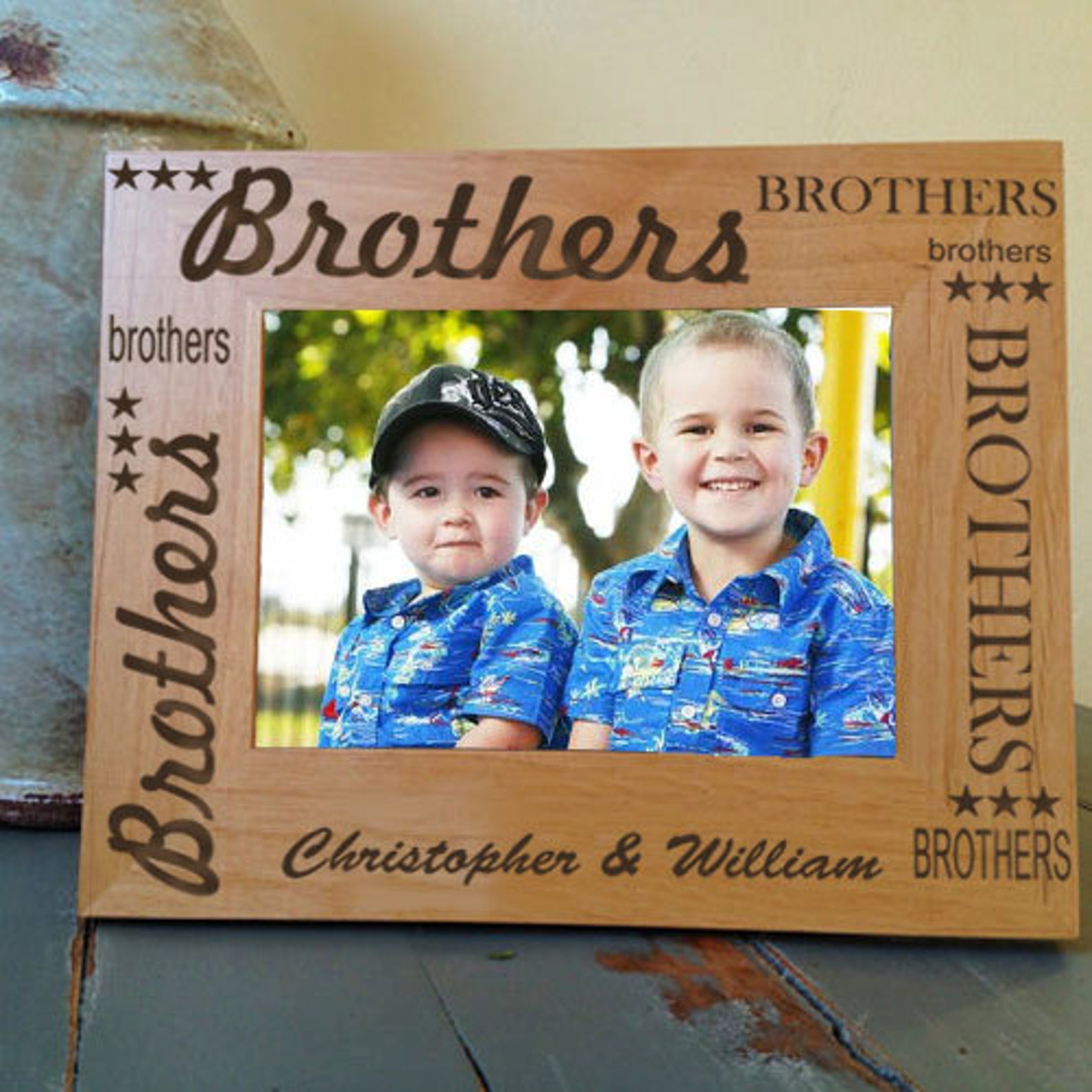 Brothers Frame - Etsy