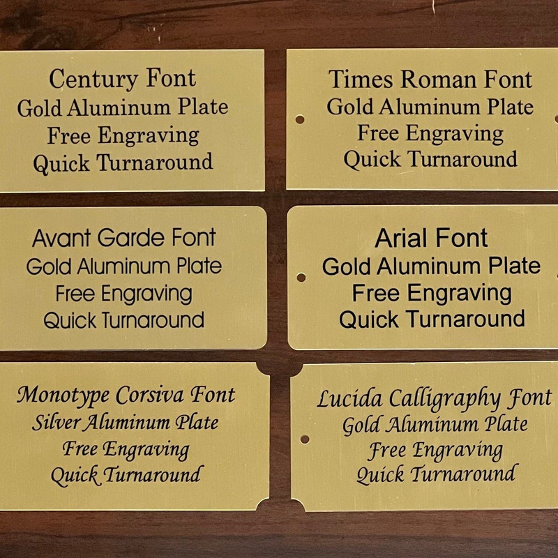Gold Photo Plates - Etsy