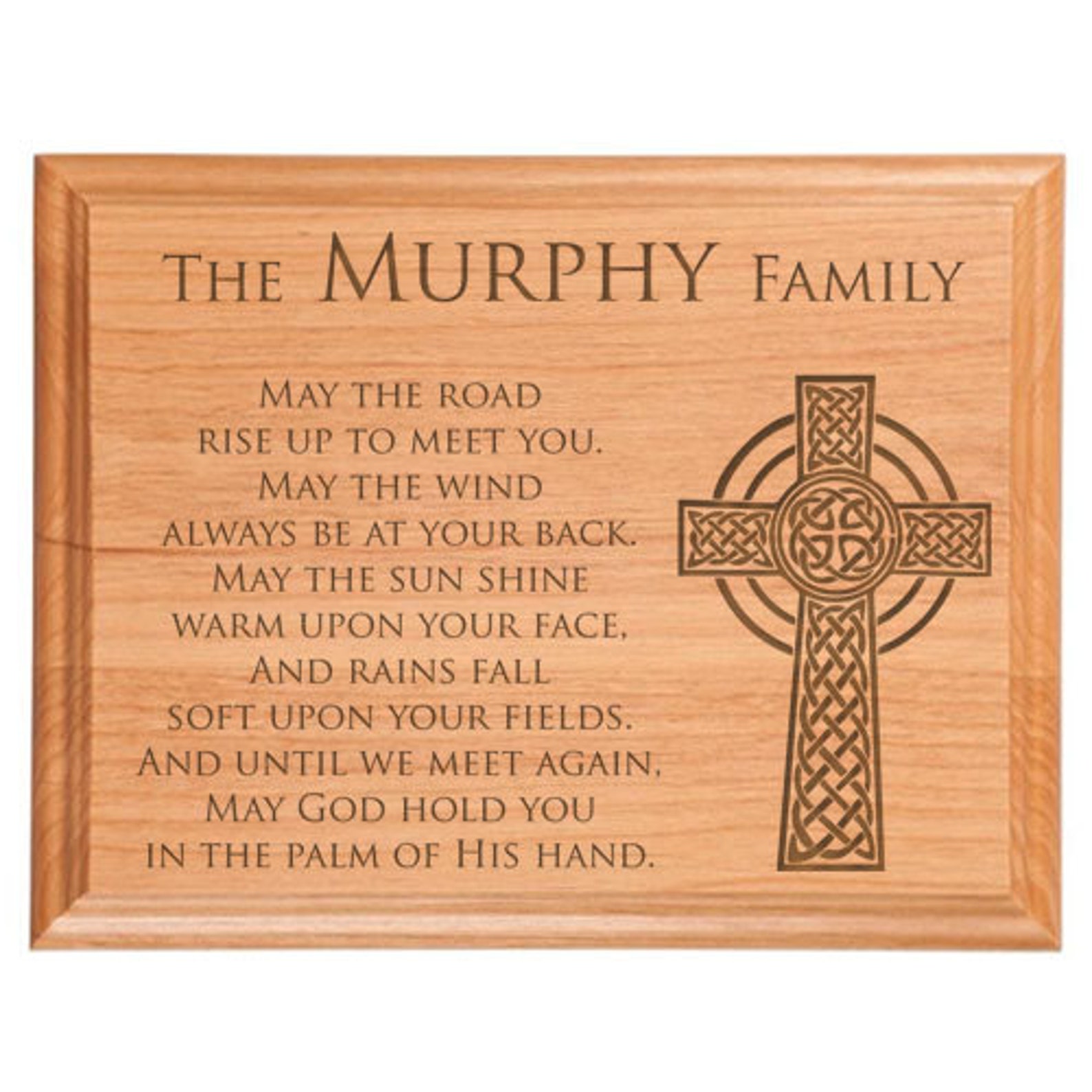 Celtic Cross Plaque - Etsy
