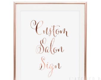 Salon sign | Etsy