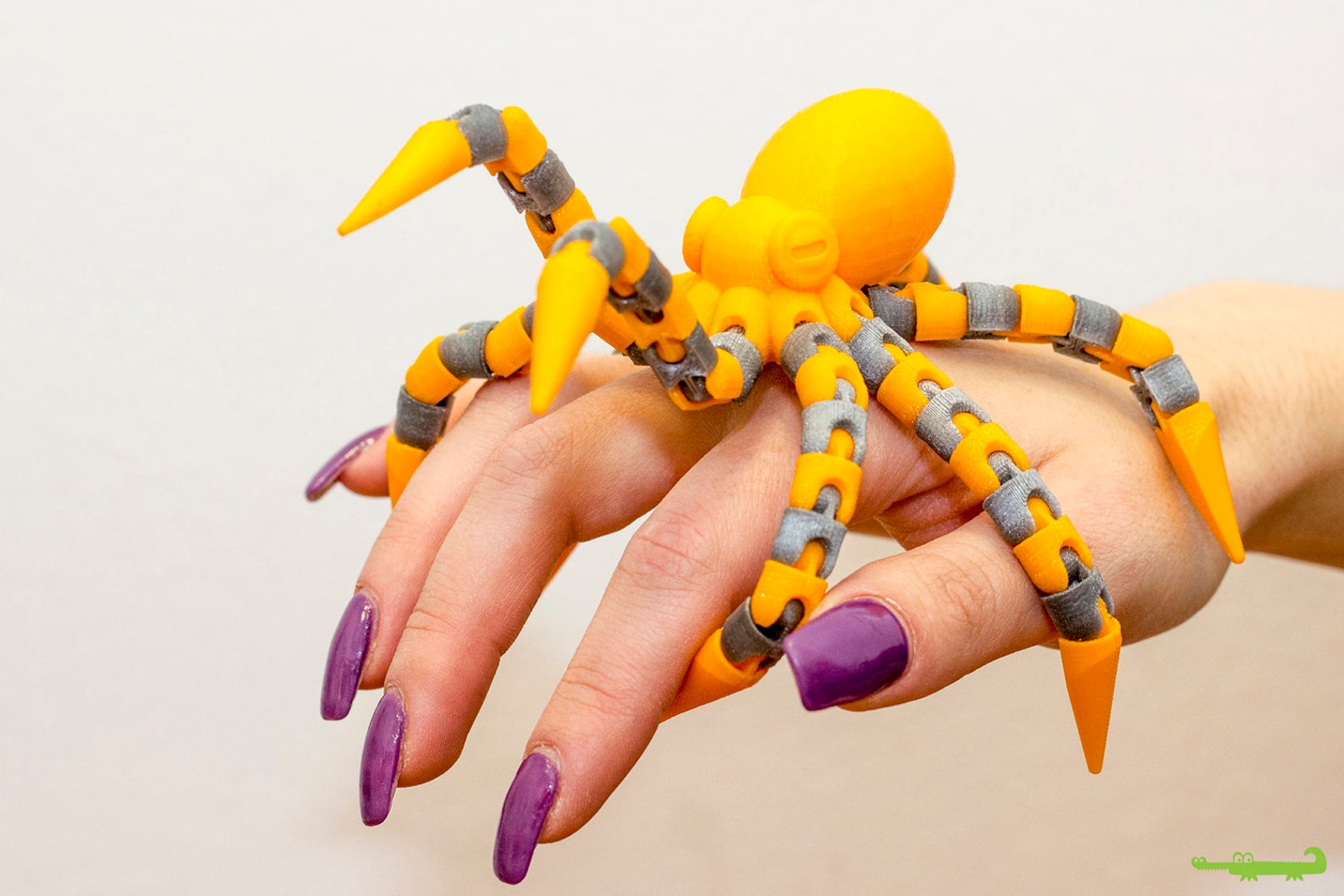 Octopus Bendable Toy 3D Printed - Etsy
