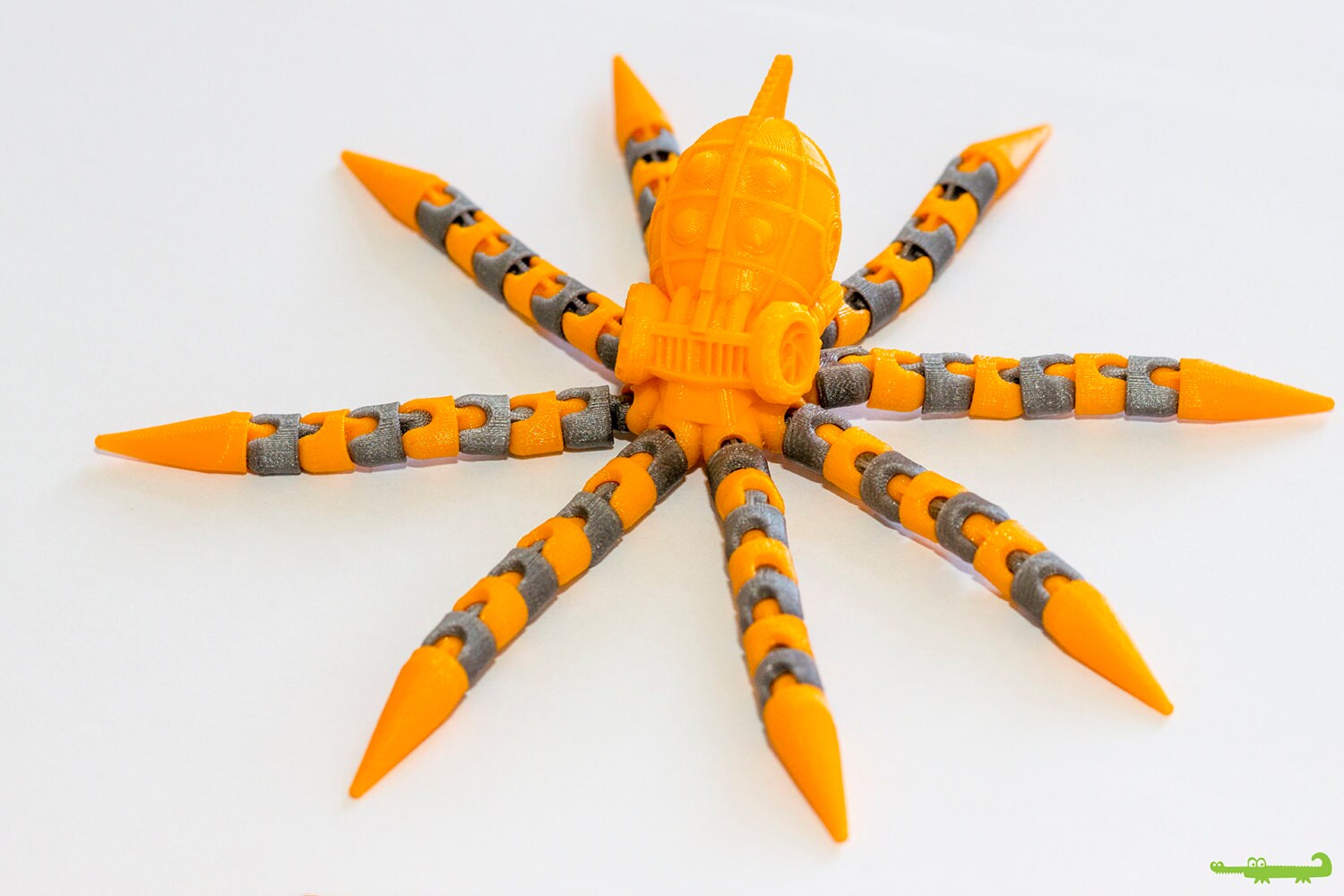 Octopus Bendable Toy 3D Printed - Etsy