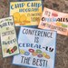PRINTABLE Conference Tags Cute Instant Download Treats Activity General ...