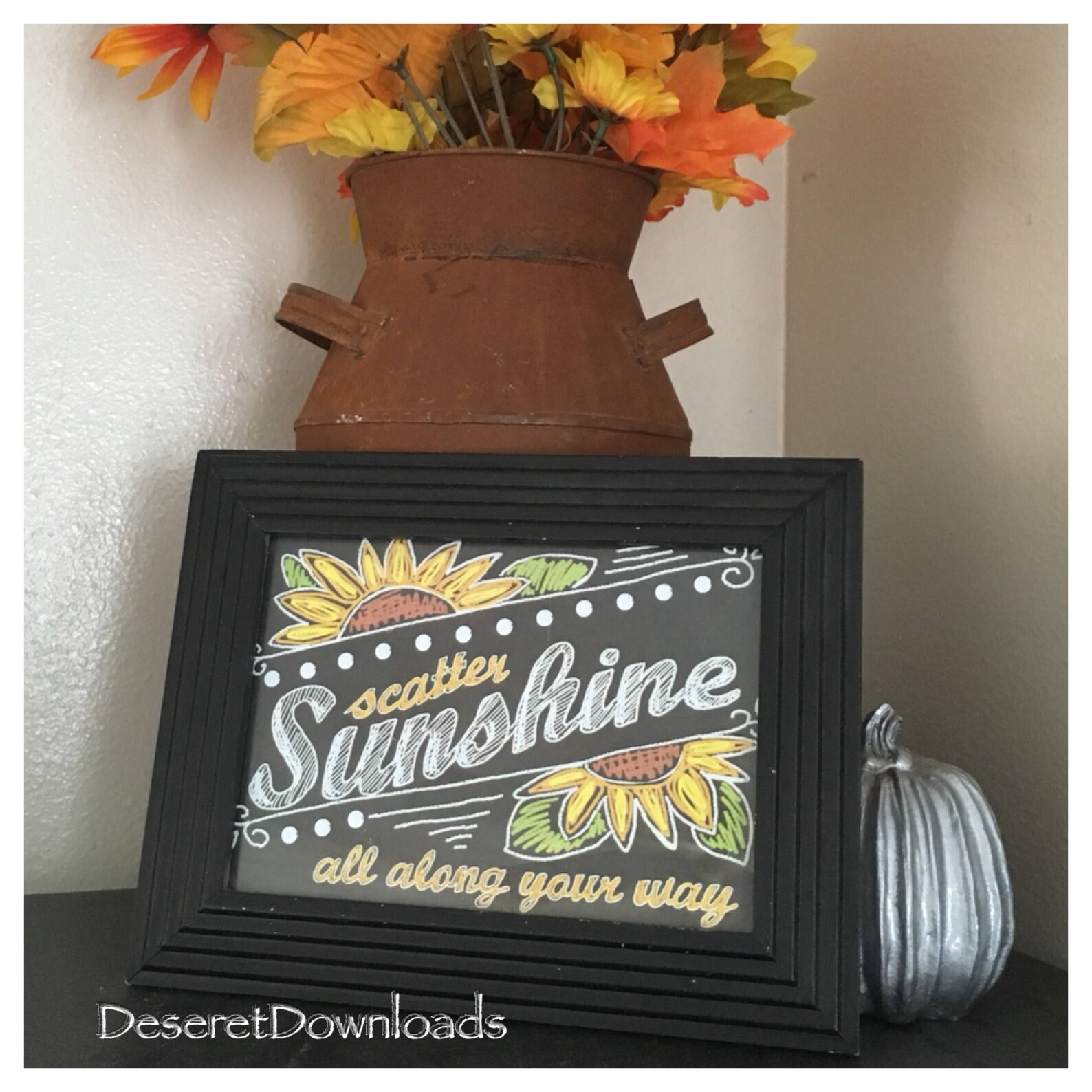 DIGITAL Scatter Sunshine All Along the Way Pdf Instant - Etsy