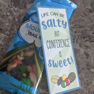 PRINTABLE Conference Tags Cute Instant Download Treats Activity General ...