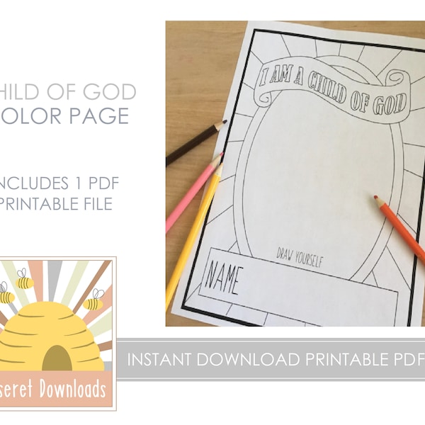 I Am a Child of God - Etsy