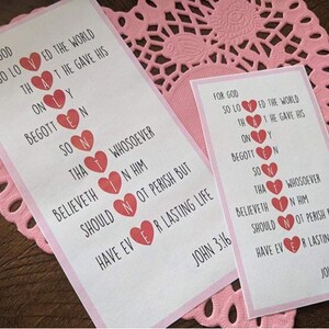 Digital Printable Bible Verse Valentine 3 SIZES Scripture Jesus Christ ...