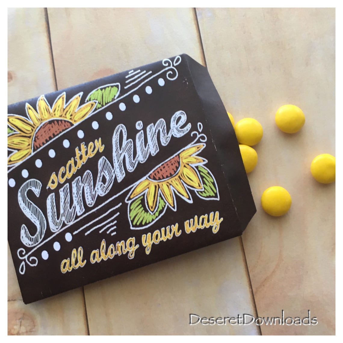 DIGITAL Scatter Sunshine All Along the Way Pdf Instant - Etsy