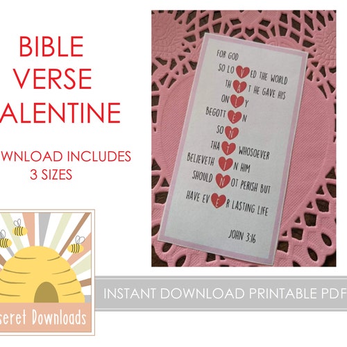 God's Love Bible Verse Note Cards Printable Scripture - Etsy Canada