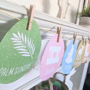 PRINTABLE Easter Egg Countdown Banner Digital Bible Latter Day Saint ...