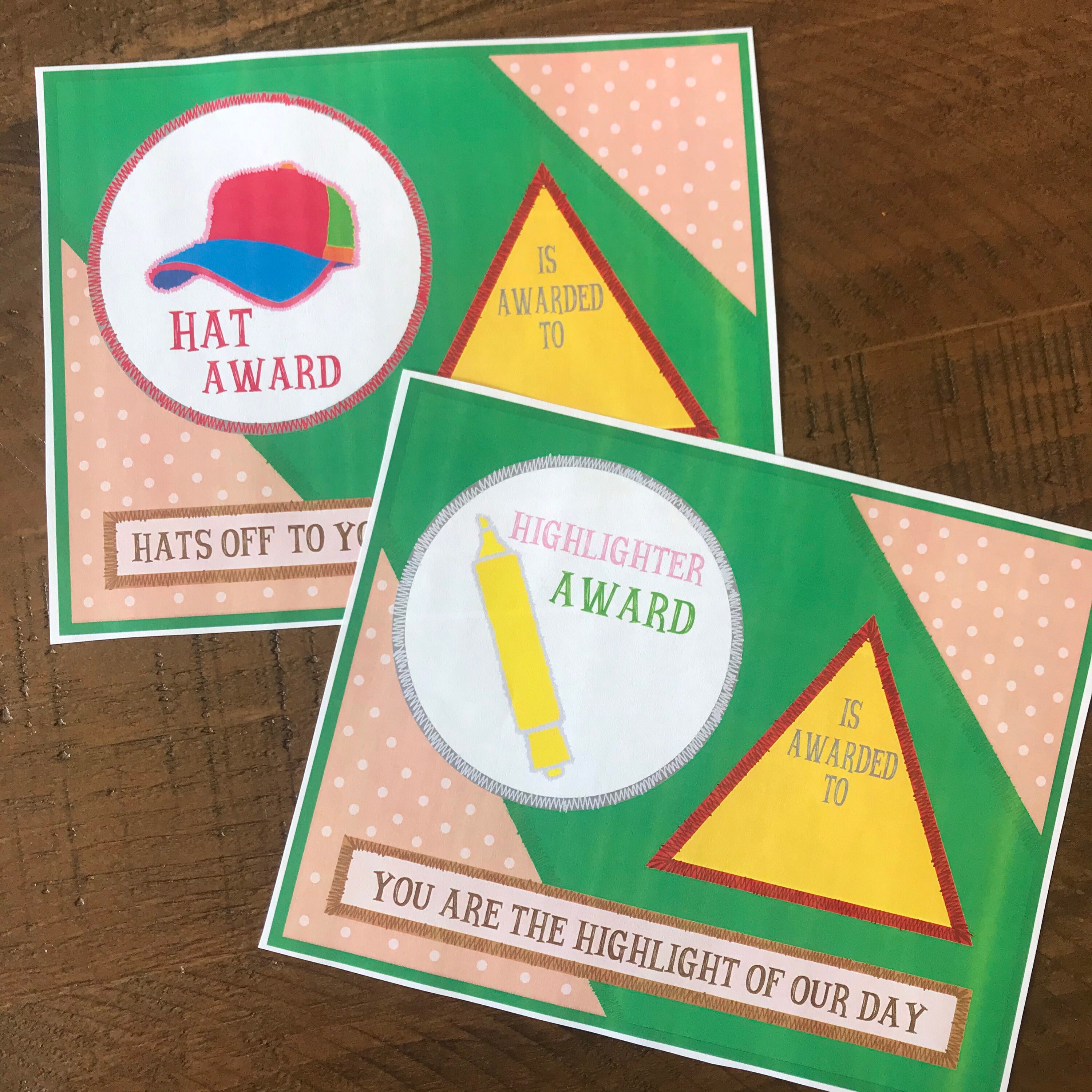 Printable DIGITAL Set of 32 Camp Awards 2 Sizes Cute Pun Badge Instant ...