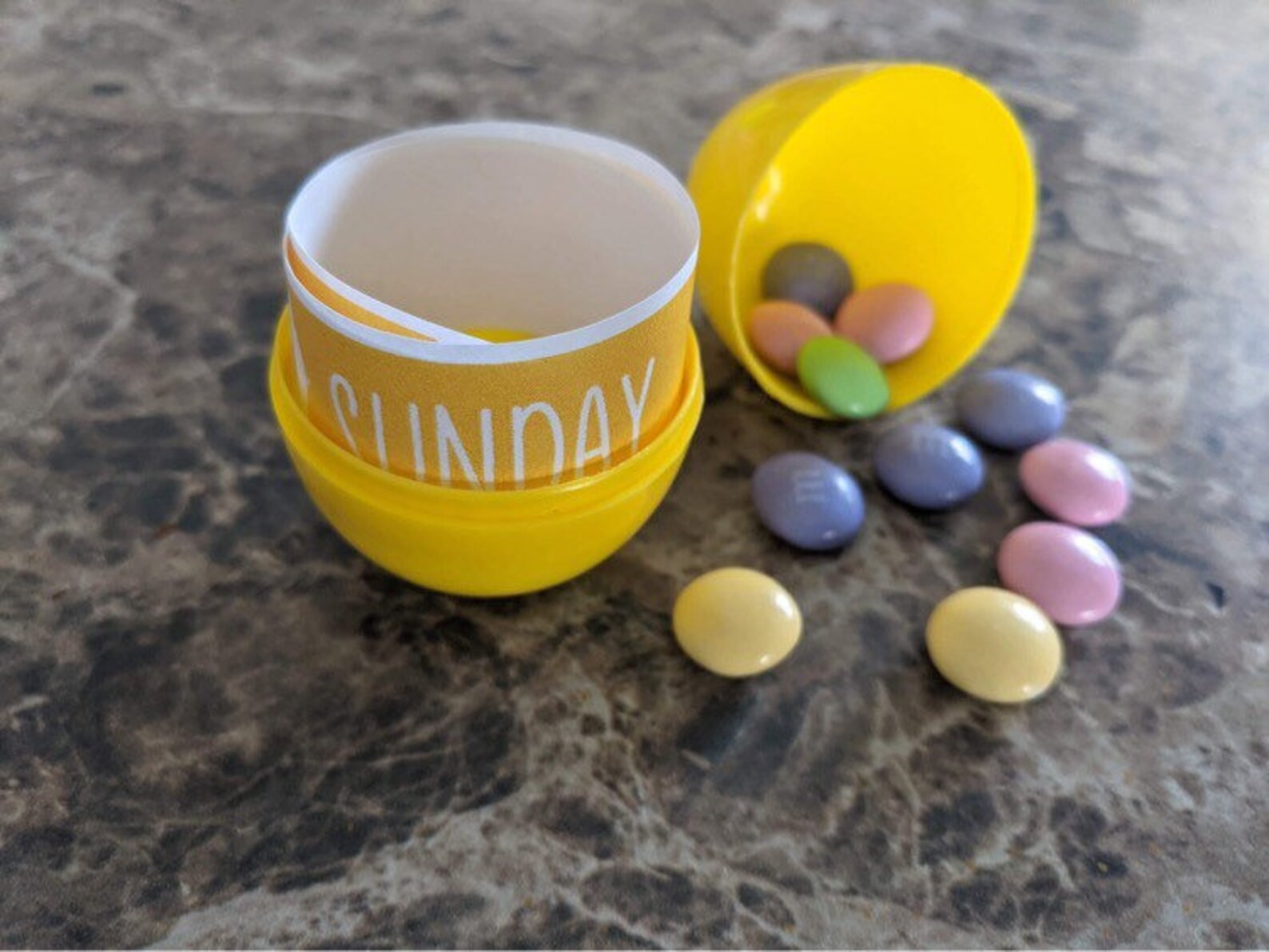 PRINTABLE Countdown EASTER Egg Activity Bible Jesus Last Week | Etsy