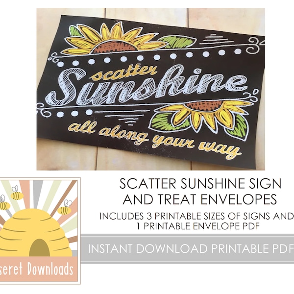 Scatter Sunshine - Etsy