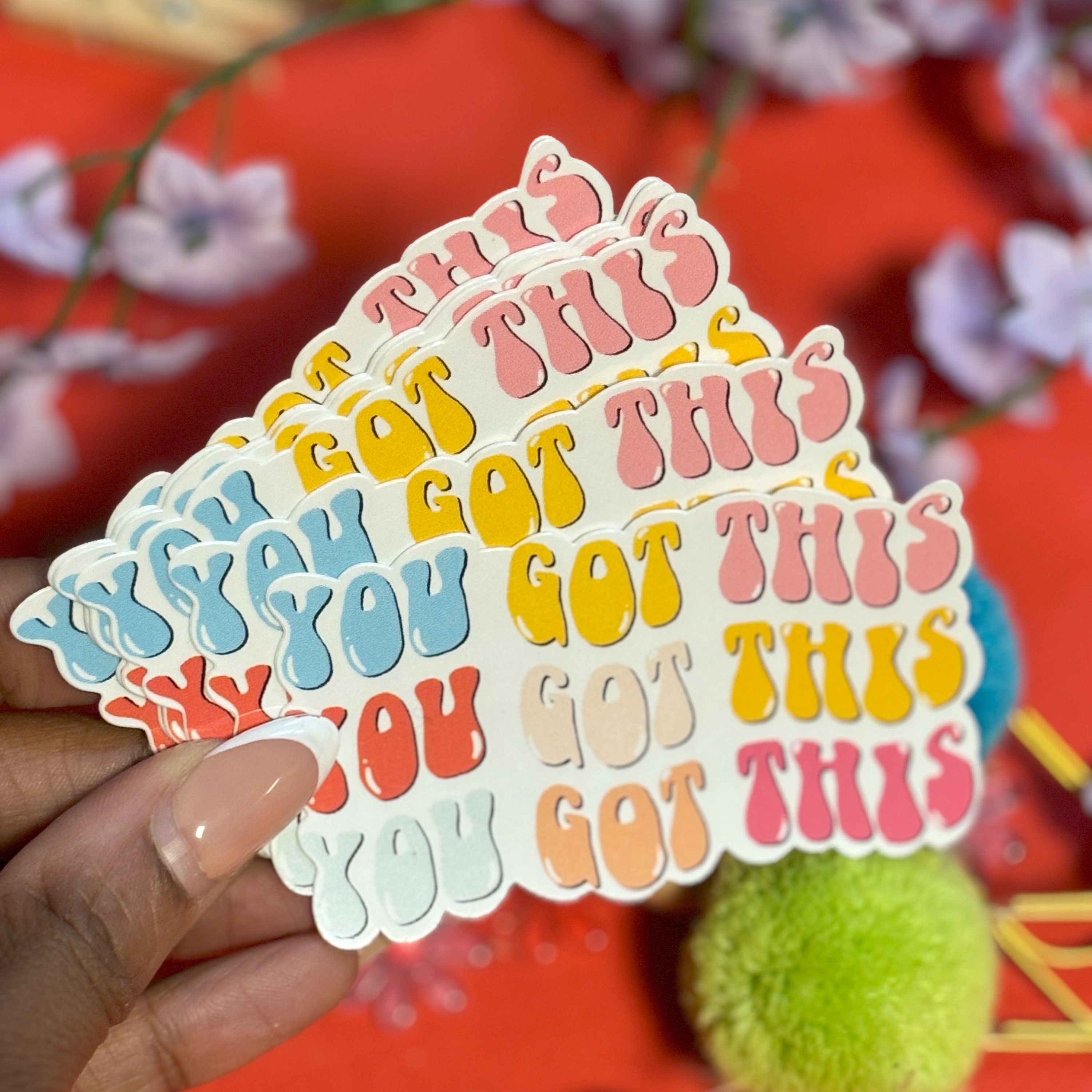 You Got This Vinyl Sticker, Motivational Vinyl Sticker, Positive ...