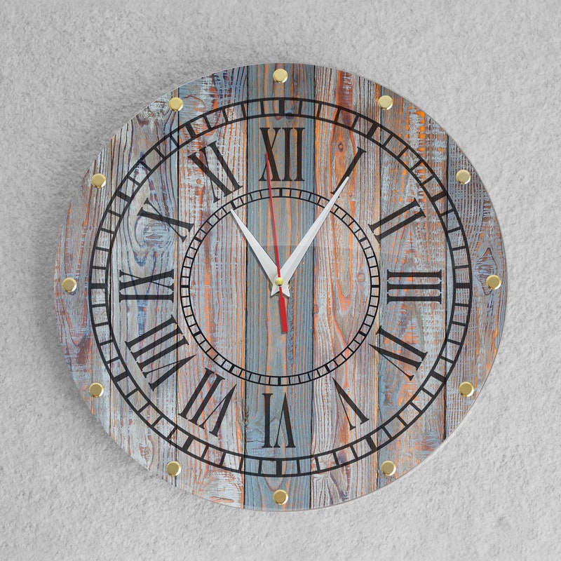 Farmhouse Wall Clock - Etsy