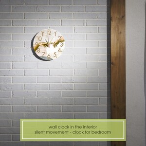 Rustic Wall Clock, Creation of Adam Home Decor, Silent 12-inch - Etsy