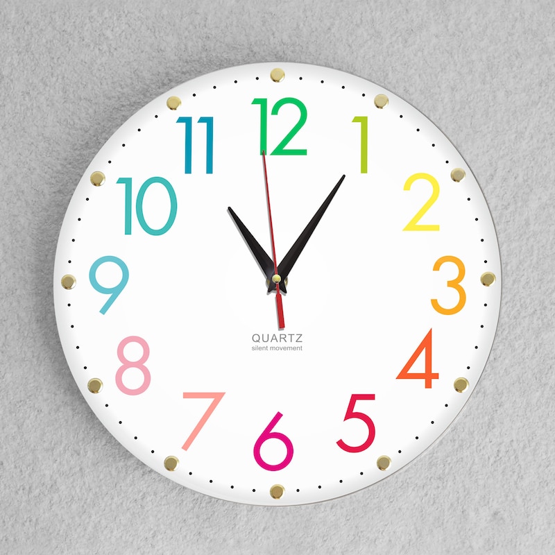 Children Wall Clock - Etsy