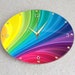 12 Inch Colorful Large Wall Clock, Wall Clock Silent Non Ticking ...