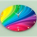 12 Inch Colorful Large Wall Clock Wall Clock Silent Non - Etsy
