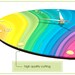 12 Inch Colorful Large Wall Clock Wall Clock Silent Non - Etsy