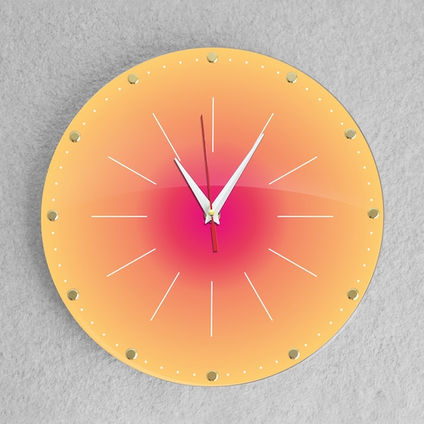 Clock Without Numbers - Etsy