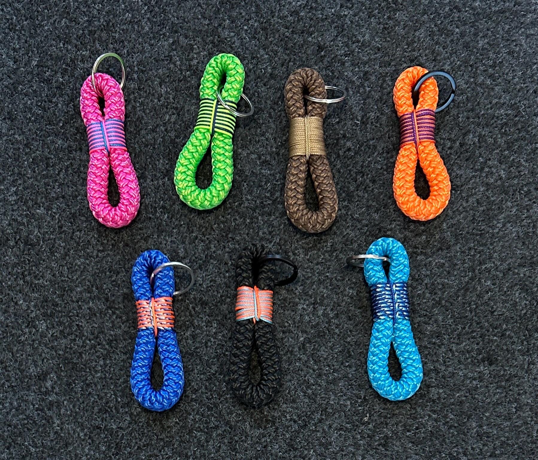 Marine Climbing Rope Key Ring - Etsy
