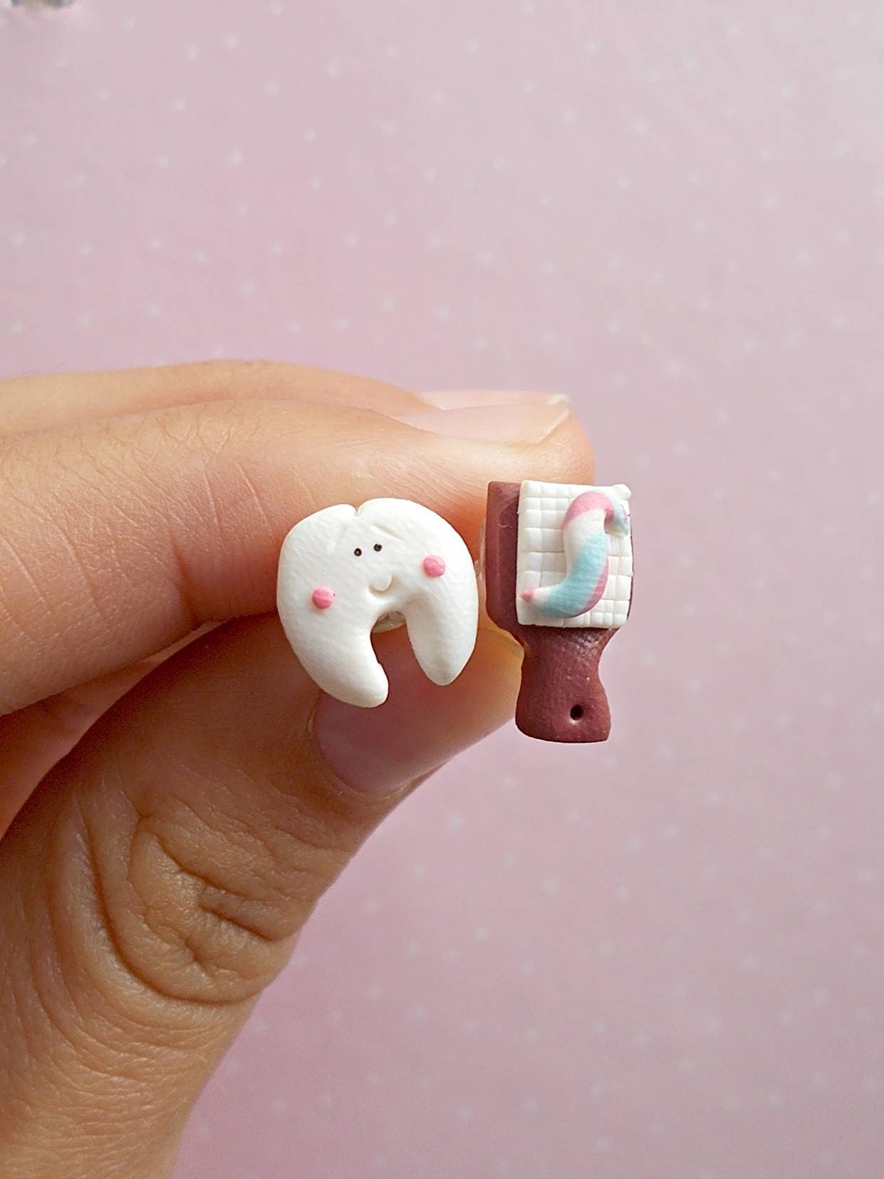 Tooth Stud Earrings Teeth Earrings Dental Earrings - Etsy