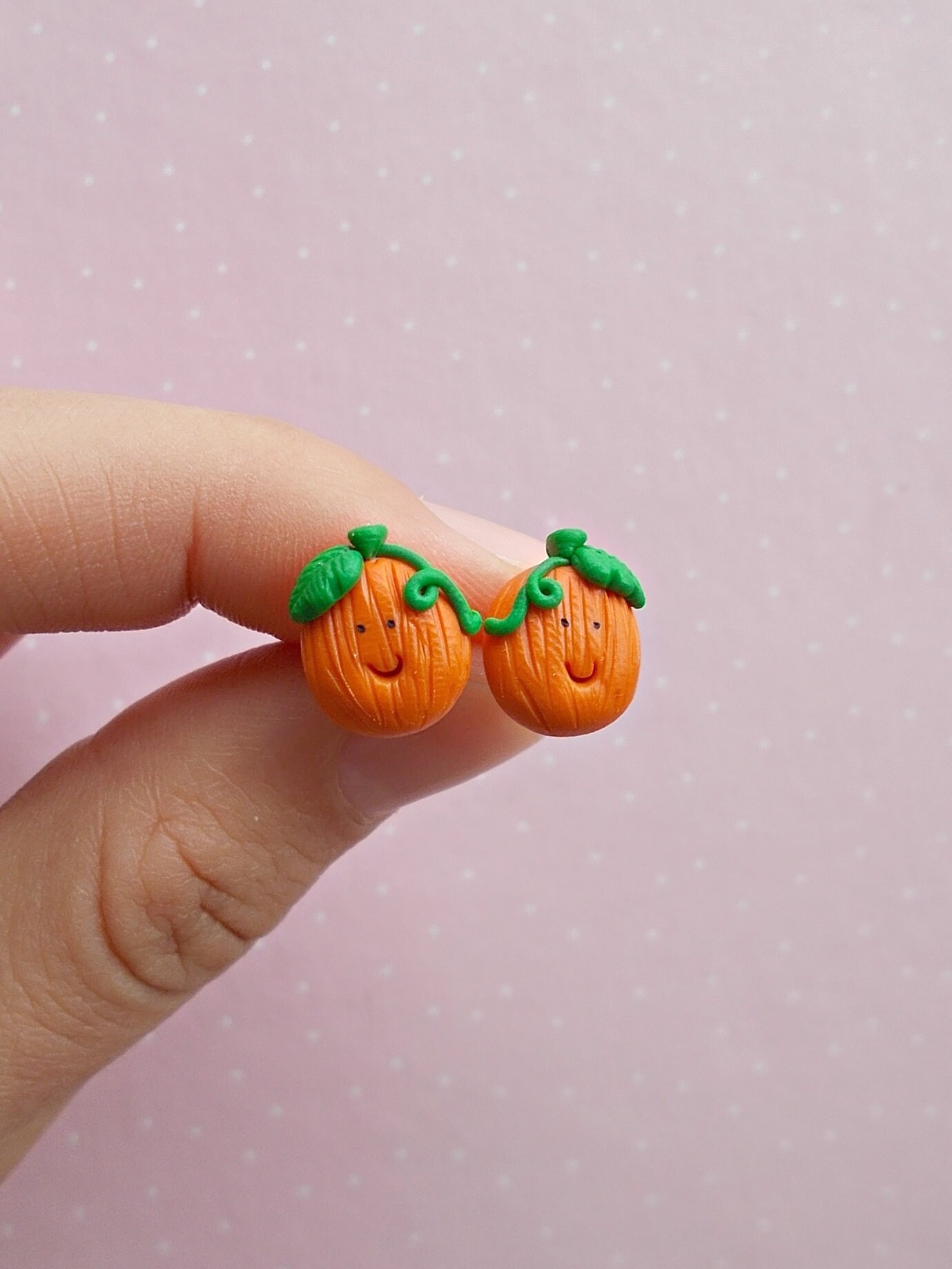 Pumpkin Earrings Autumn Jewely Thanksgiving Earrings | Etsy