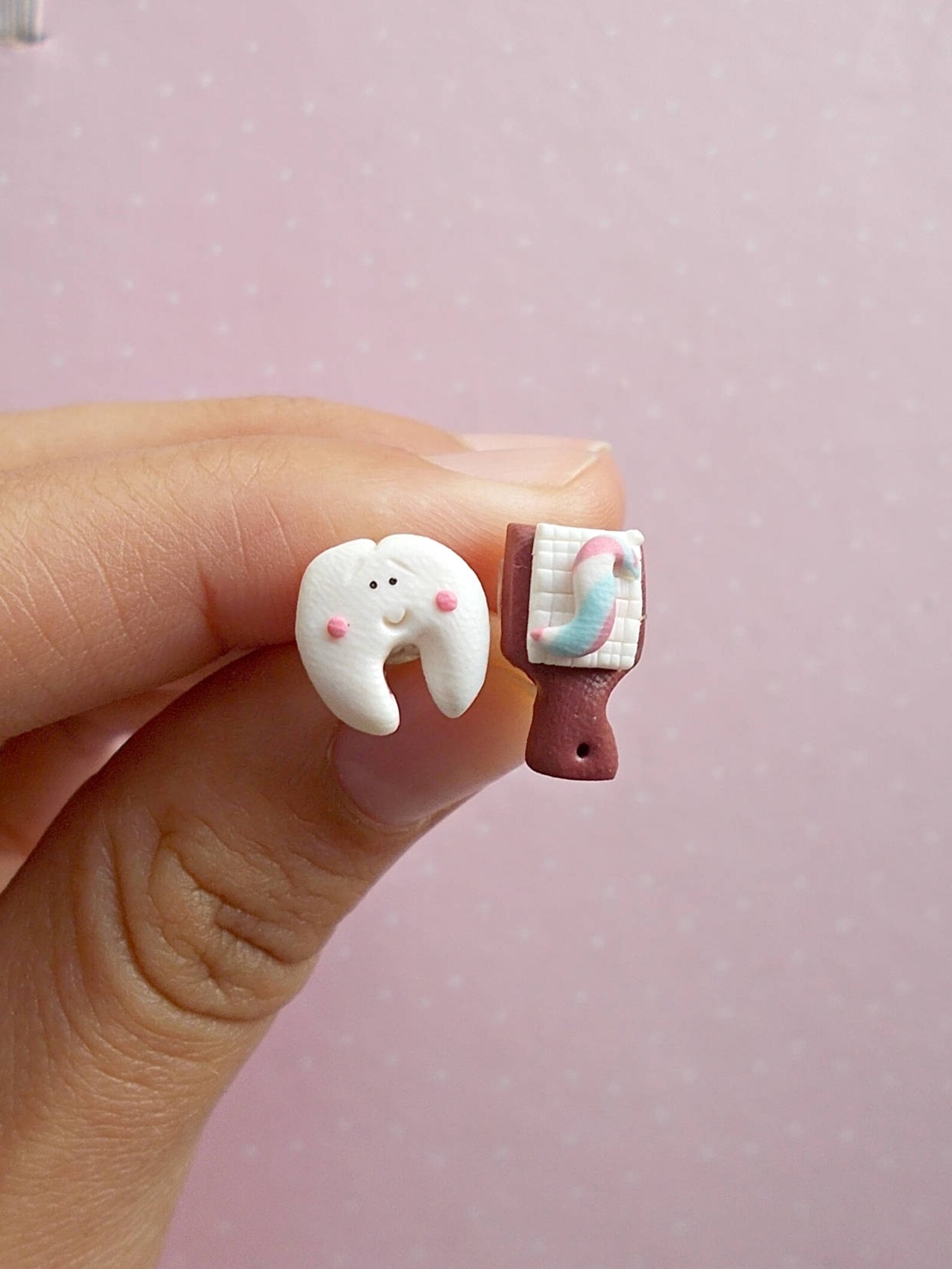 Tooth Stud Earrings Teeth Earrings Dental Earrings - Etsy