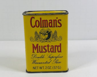 Mustard Tin | Etsy