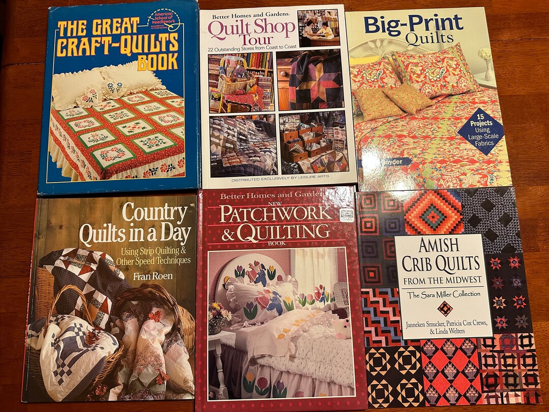 Quilt Making Pattern Books, Quilting Pattern Books, - Etsy