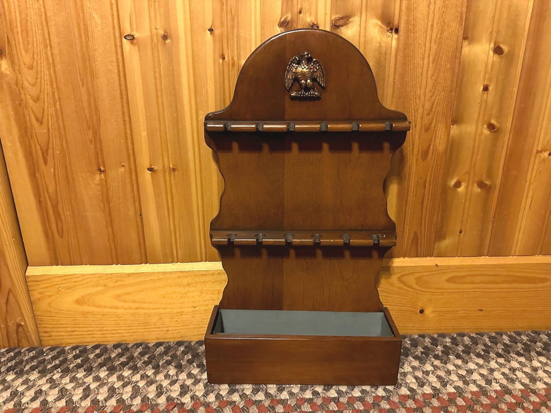 Wood Spoon Display Rack, Wood Spoon Rack, Collector Spoon Rack, Wood ...