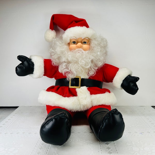 Vintage Santa Doll - Etsy