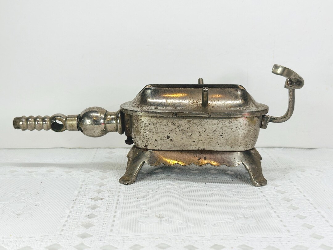 Early 1900's Gas Curling Iron Heater, Antique Curling Iron Gas Heater ...