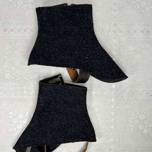 Bond Street Button Spats With Box Button Hook, Bond Street Spats, Wool Weatherproofed Spats ...